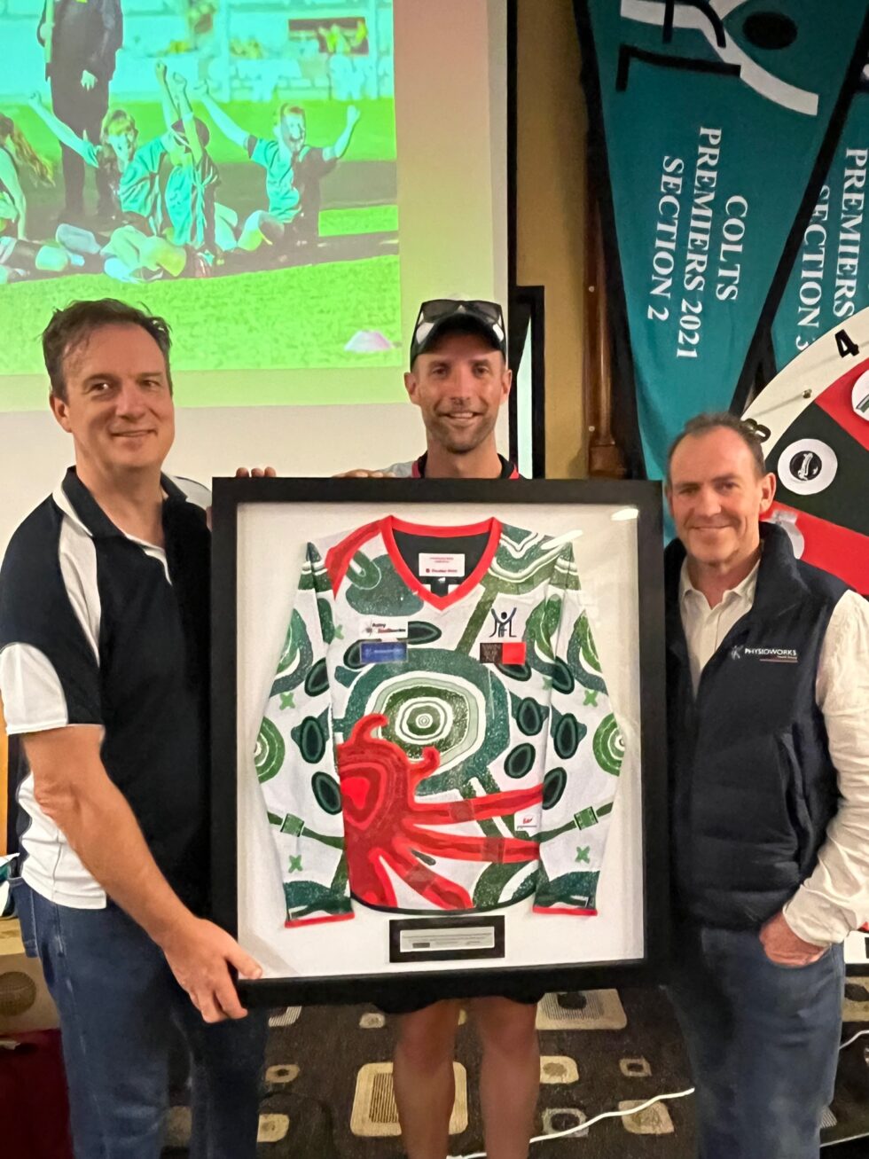 In Our Community: Ashy Redbacks presentation to the Physioworks team ...